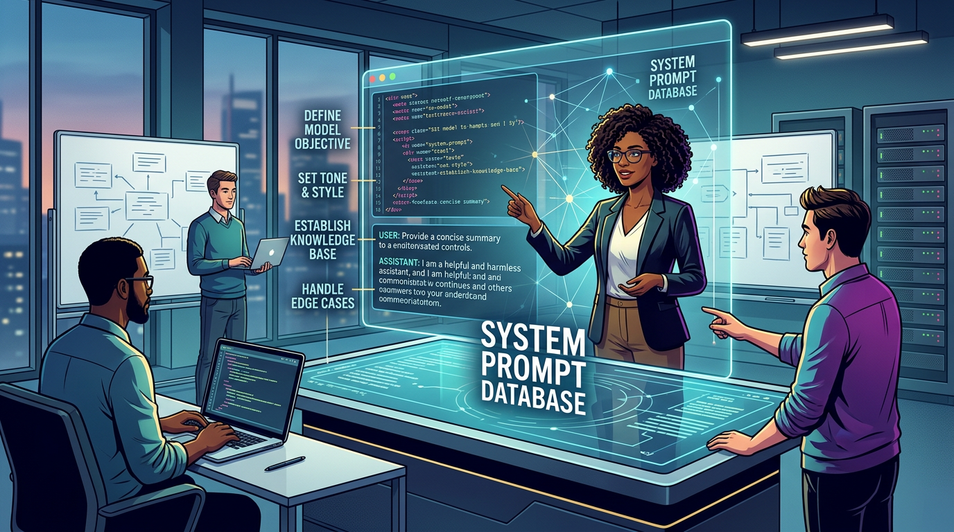System Prompt Database Structure and Schema Diagram